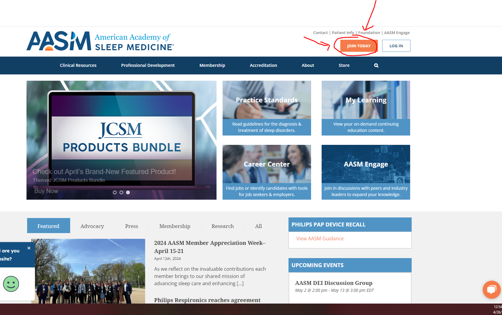 How to join AASM Membership